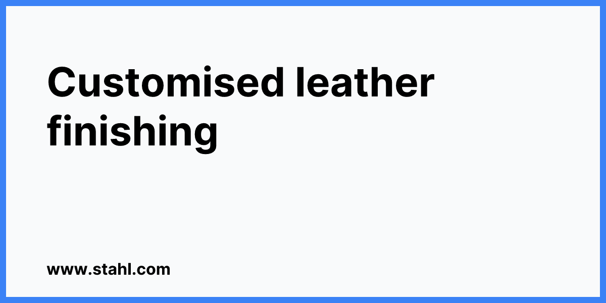 Liming agents and auxiliaries with high-quality | Stahl | Stahl