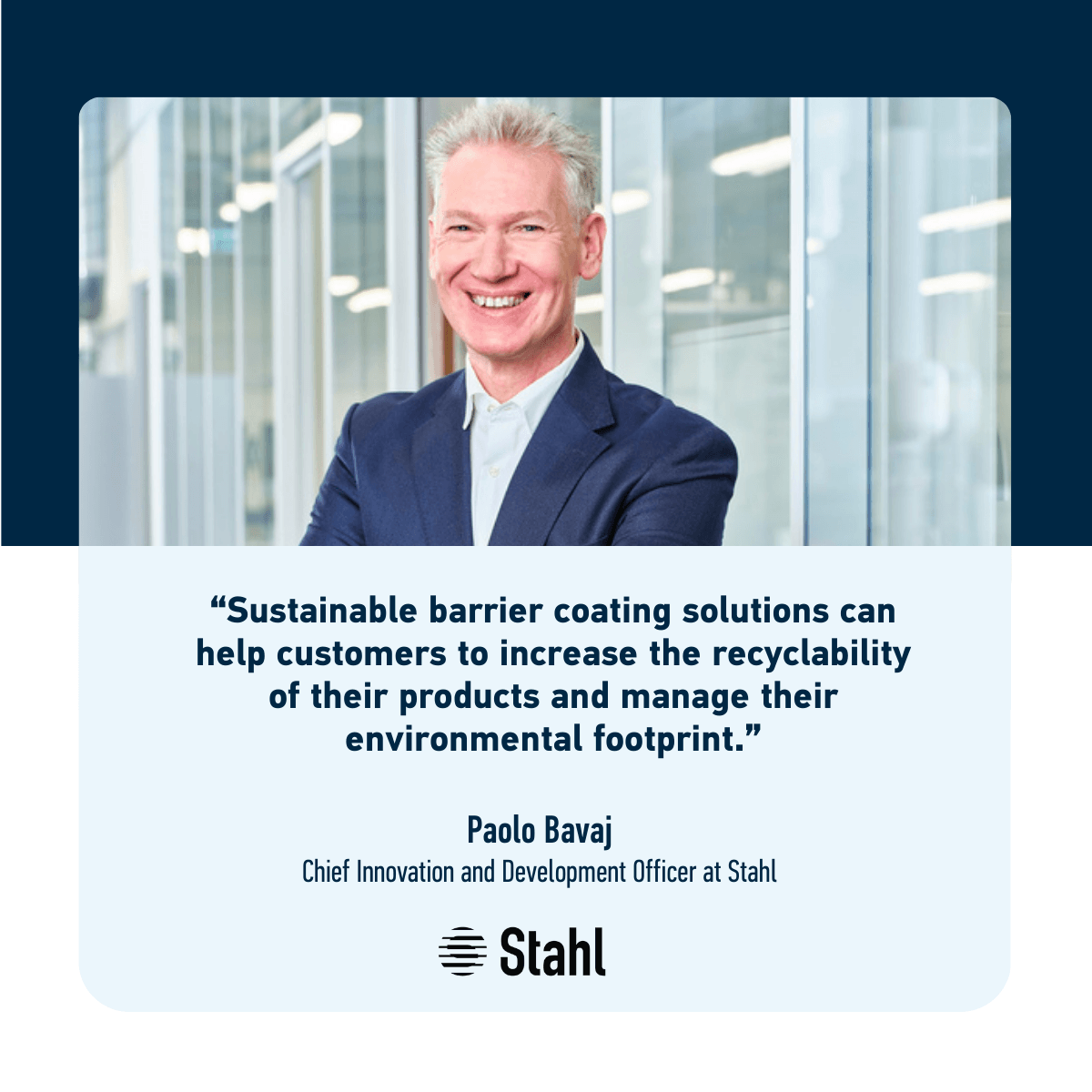 Sustainable barrier coatings for paper-based food packaging | Stahl